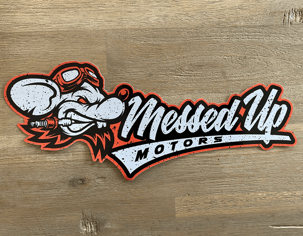 Messed Up Sticker Pack – Messed Up Motors